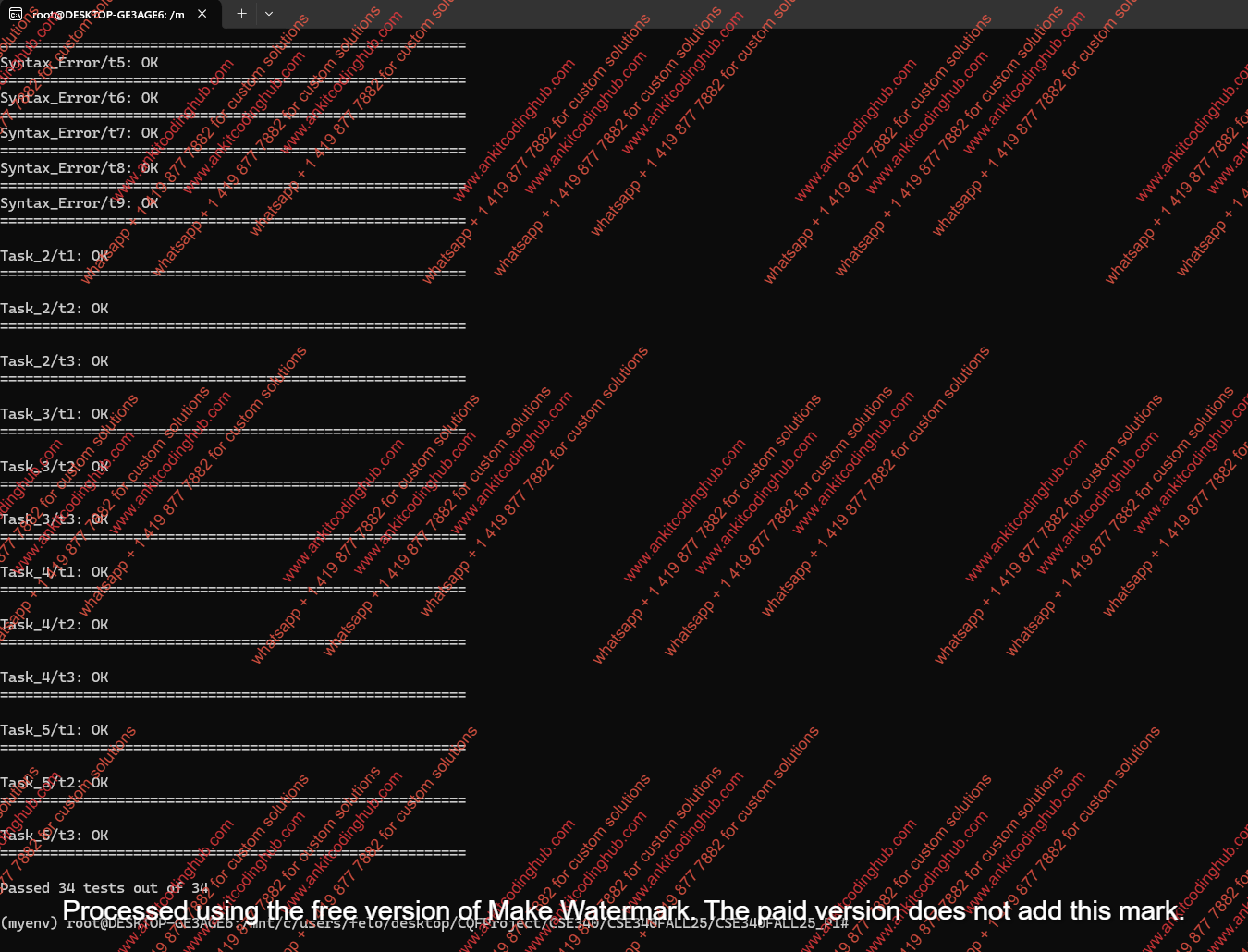 CSE340 Fall 2025 Project 1- A Simple Compiler! Solved - Ankitcodinghub